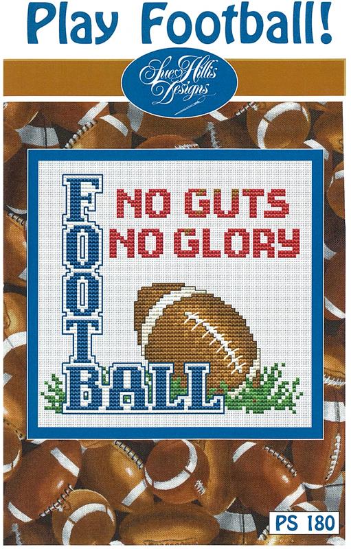 "Play Football!" | Cross Stitch Pattern