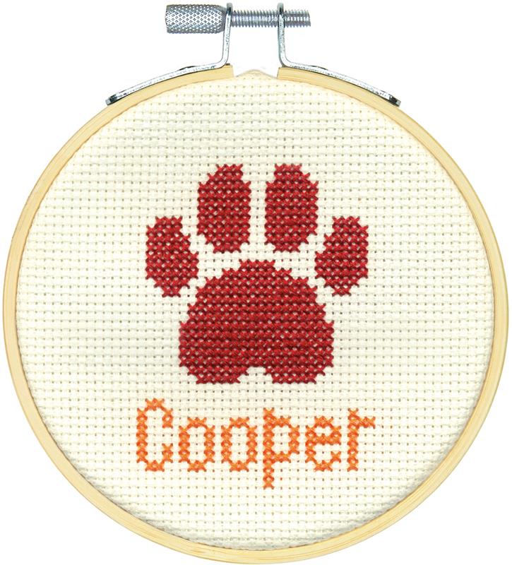 "Paw Print" | Cross Stitch Kit