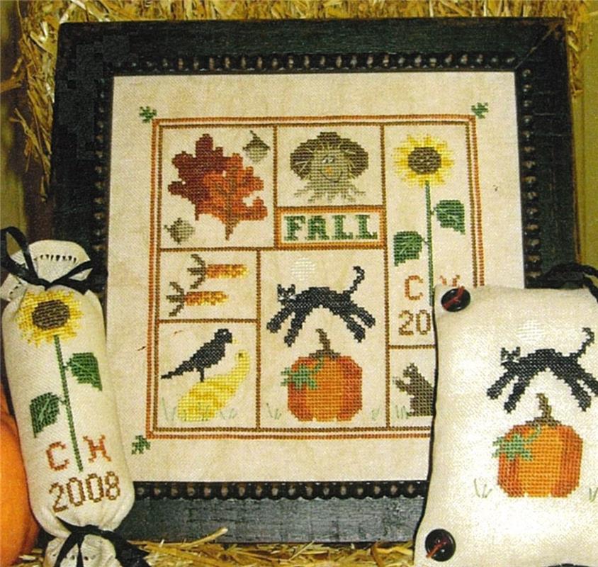 "Fall Sampler" | Cross Stitch Pattern