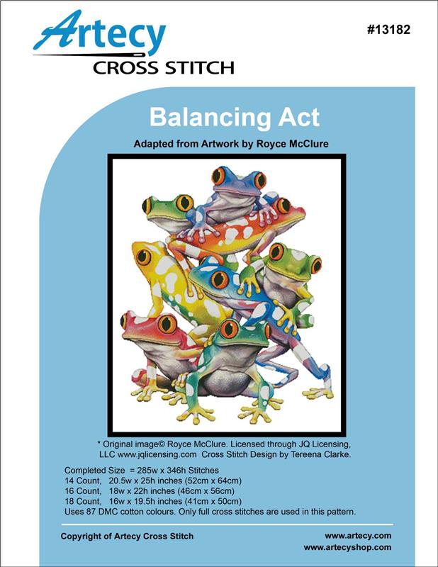 "Balancing Act" | Cross Stitch Pattern