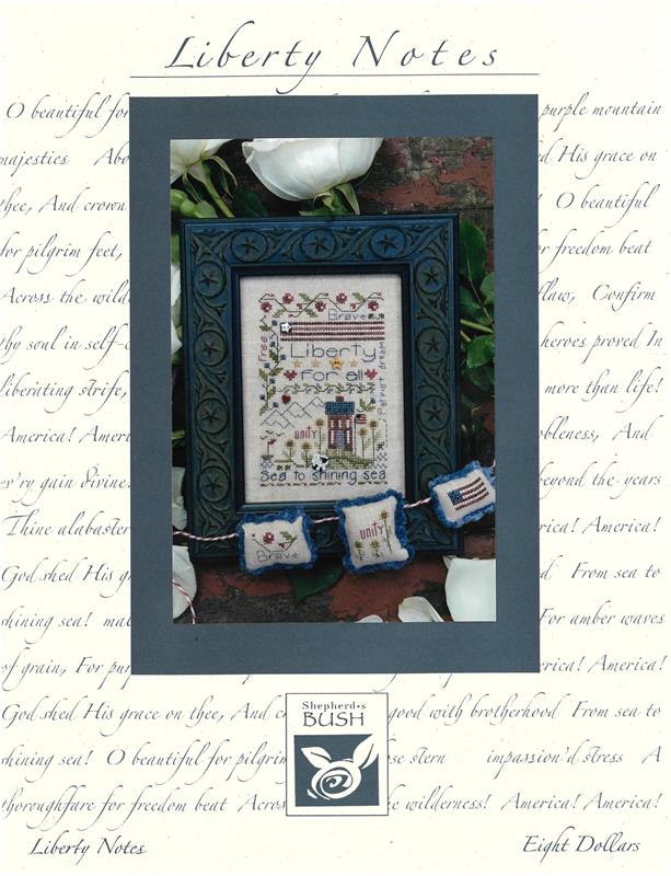 "Liberty Notes" | Cross Stitch Pattern
