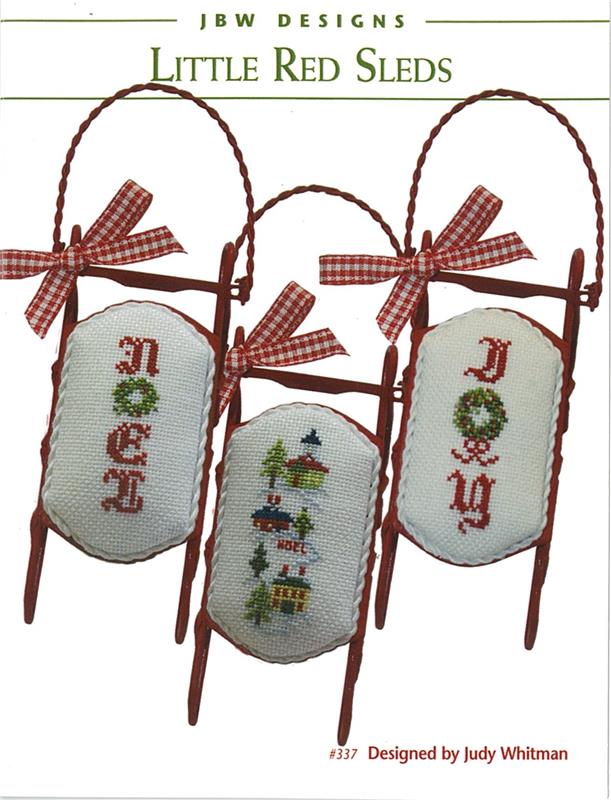 "LIttle Red Sleds" | Cross Stitch Pattern