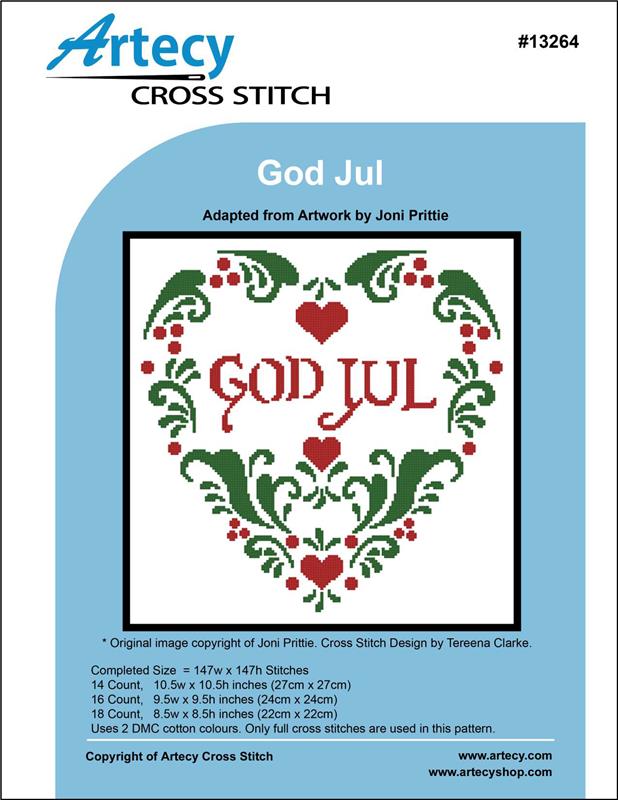 "God Jul" | Cross Stitch Pattern