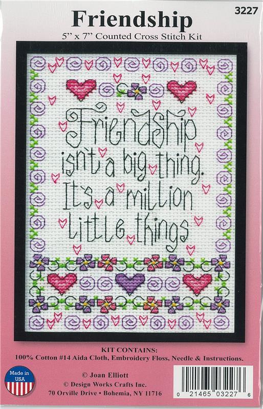 "Friendship" | Cross Stitch Kit