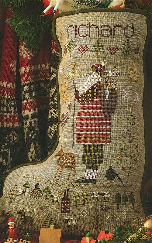 "Richard's Stocking" | Cross Stitch Pattern