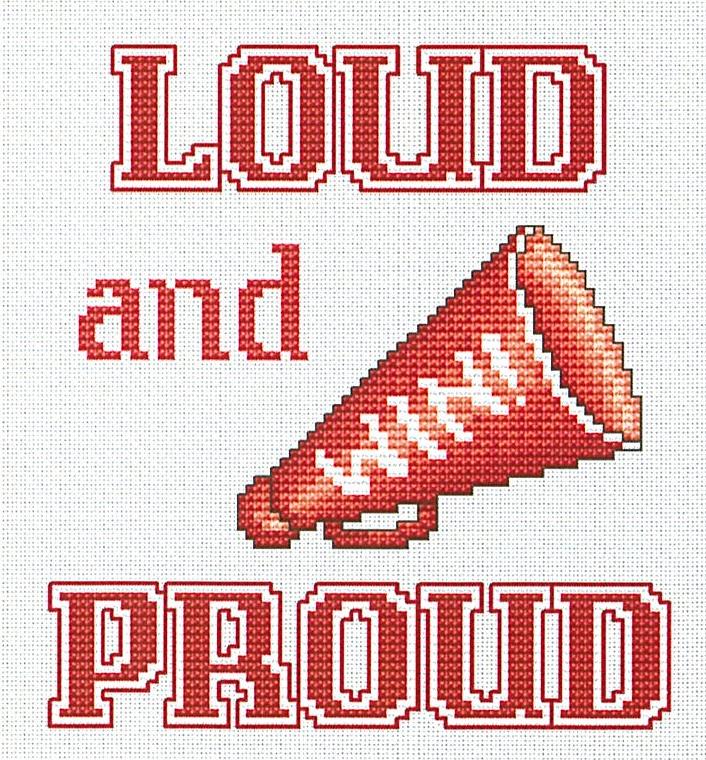 "Give A Cheer!" | Cross Stitch Pattern