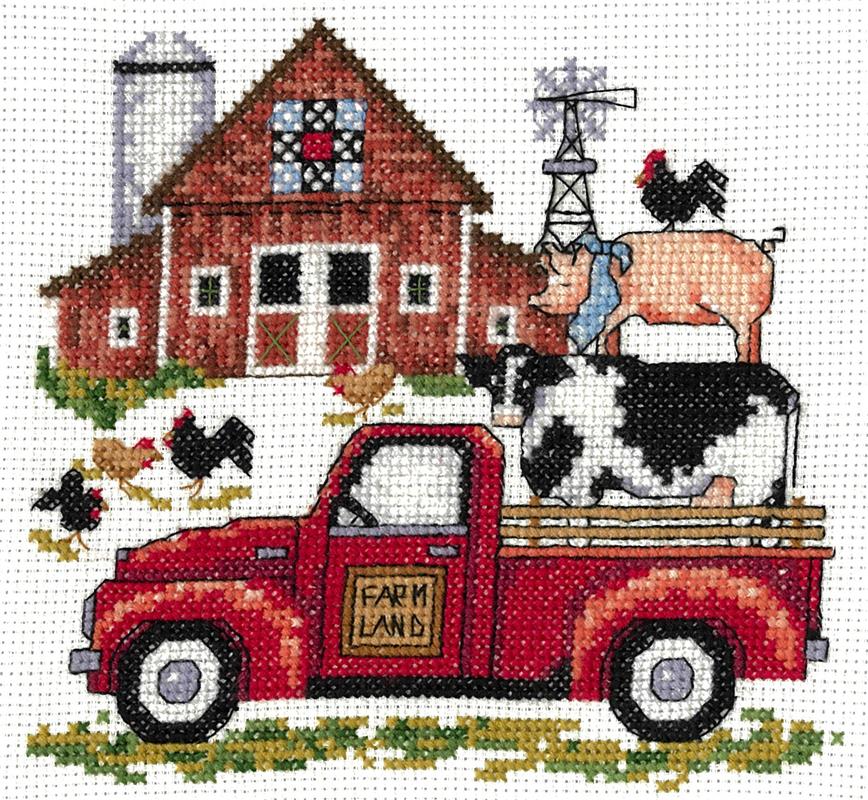 "Barnyard Fun" | Cross Stitch Pattern