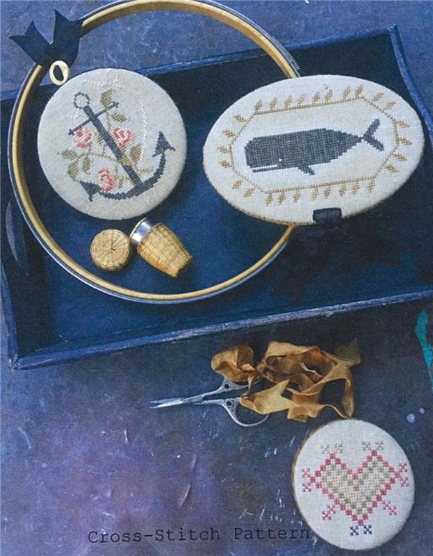 Nantucket Sewing Set | Cross Stitch Pattern