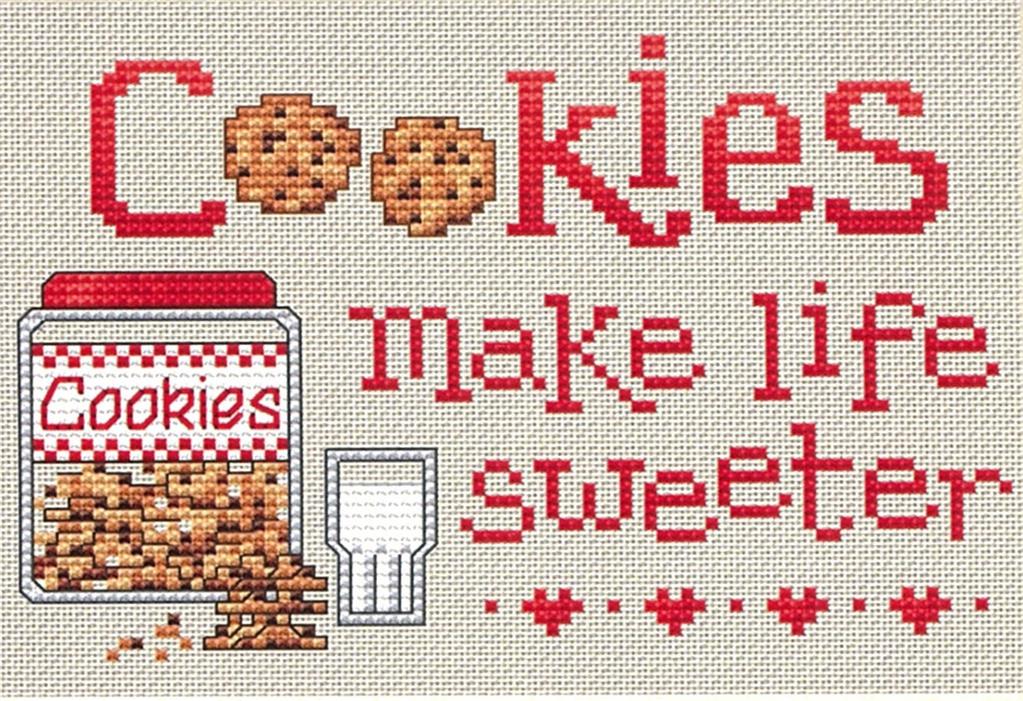 "Cookies" | Cross Stitch Pattern