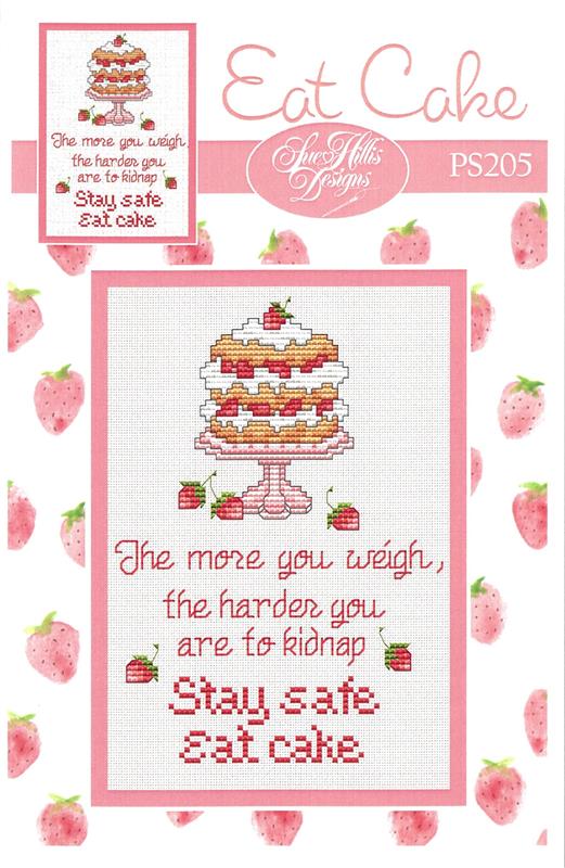 "Eat Cake" | Cross Stitch Pattern