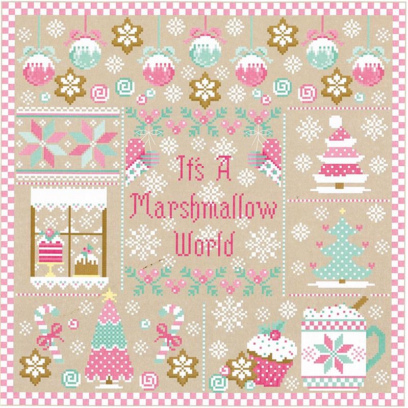 "It's A Marshmallow World" | Cross Stitch Pattern