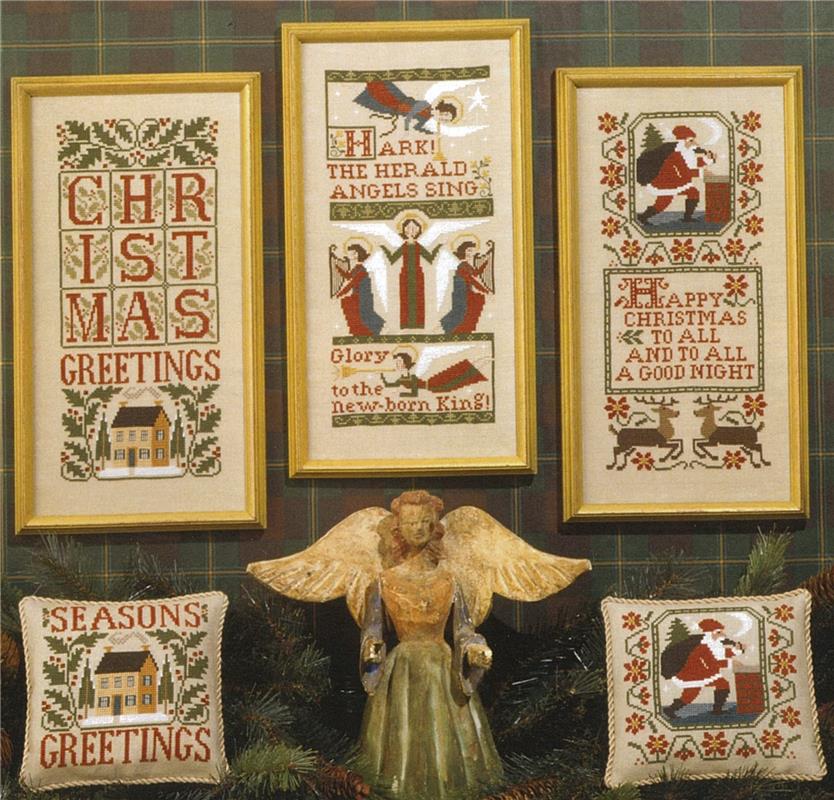 "Christmas Samplers II" | Cross Stitch Pattern