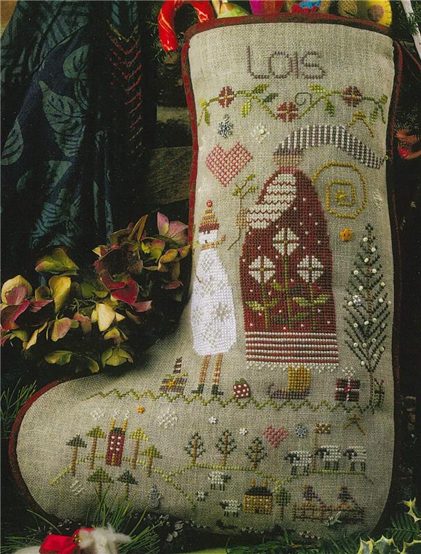 "Lois' Stocking" | Cross Stitch Pattern