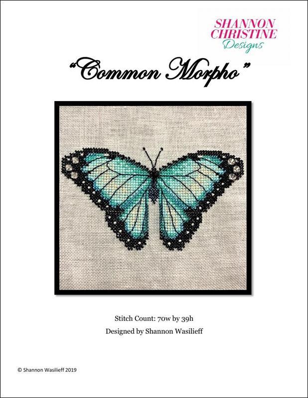 "Common Morpho" | Cross Stitch Pattern
