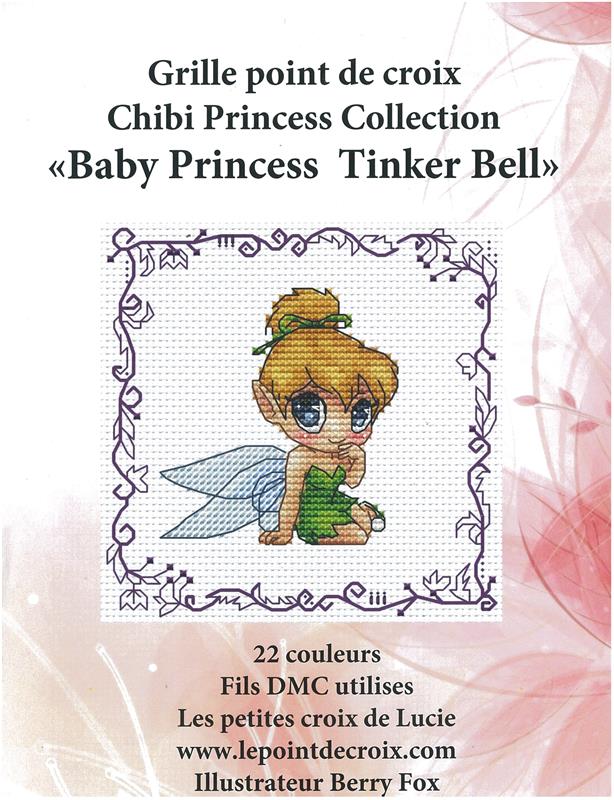 "Baby Princess Tinker Bell" | Cross Stitch Pattern