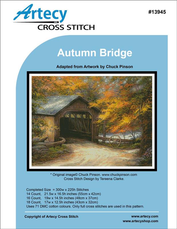 "Autumn Bridge" | Cross Stitch Pattern