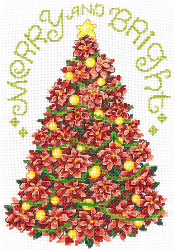 "Merry & Bright" | Cross Stitch Kit