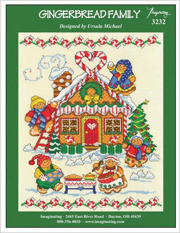 "Gingerbread Family" | Cross Stitch Pattern