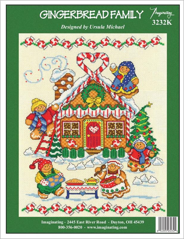 "Gingerbread Family" | Cross Stitch Kit