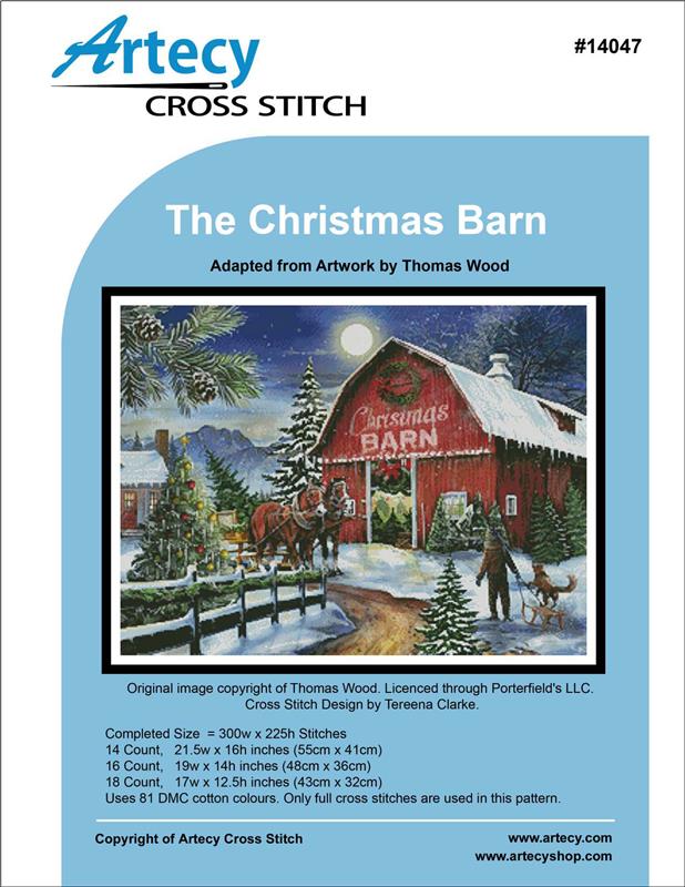 "The Christmas Barn" | Cross Stitch Pattern