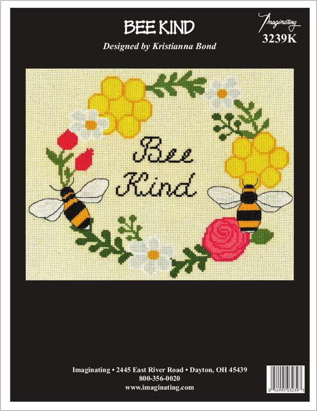 "Bee Kind" | Cross Stitch Kit