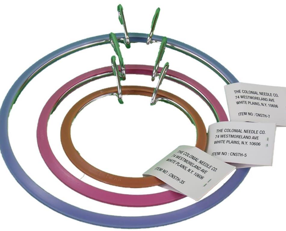 Spring Tension Hoop Set 3/Pkg | Cross Stitch Item