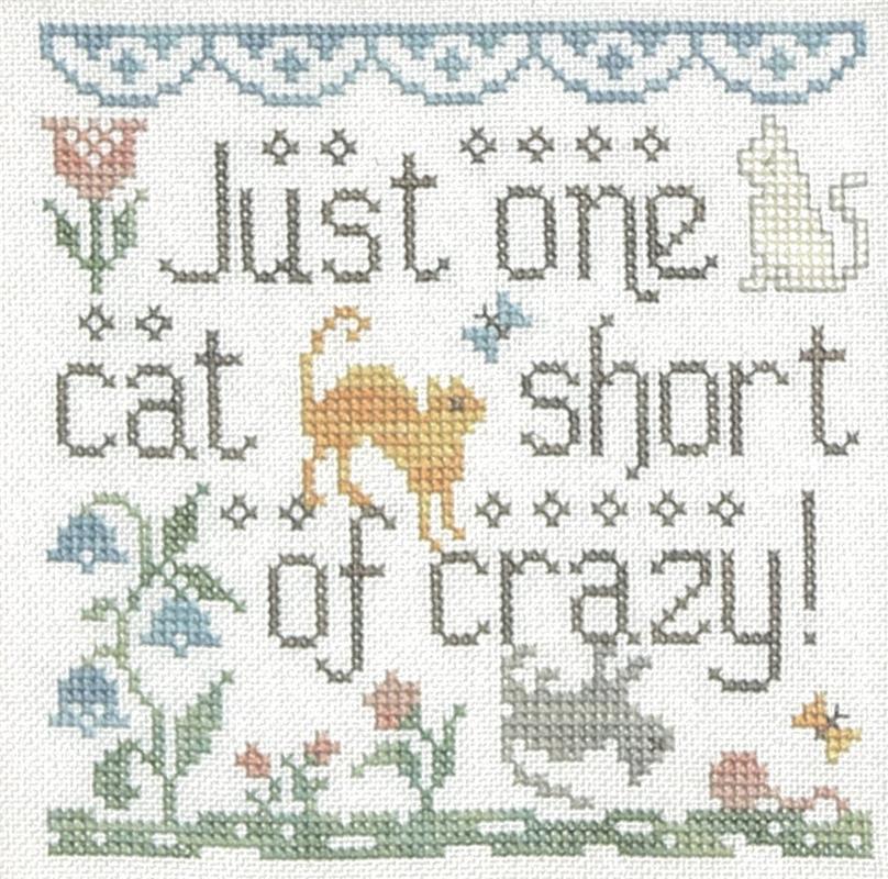 "Cat Crazy" | Cross Stitch Pattern