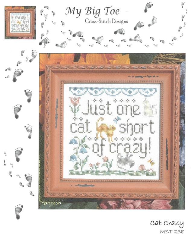 "Cat Crazy" | Cross Stitch Pattern