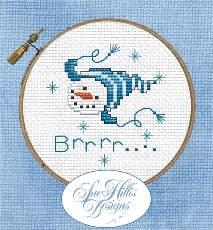 "Brrr Cross Stitch Kit" | Cross Stitch Kit