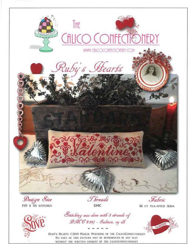 "Ruby's Hearts" | Cross Stitch Pattern