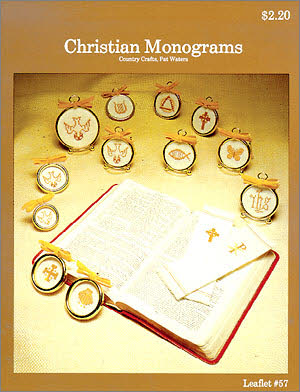"Christian Monograms" by Country Crafts
