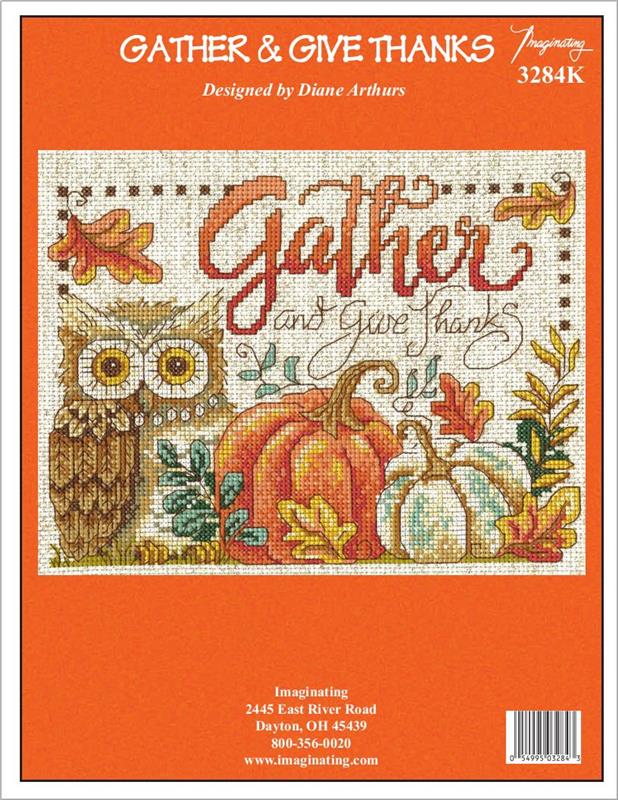"Gather & Give Thanks" | Cross Stitch Kit