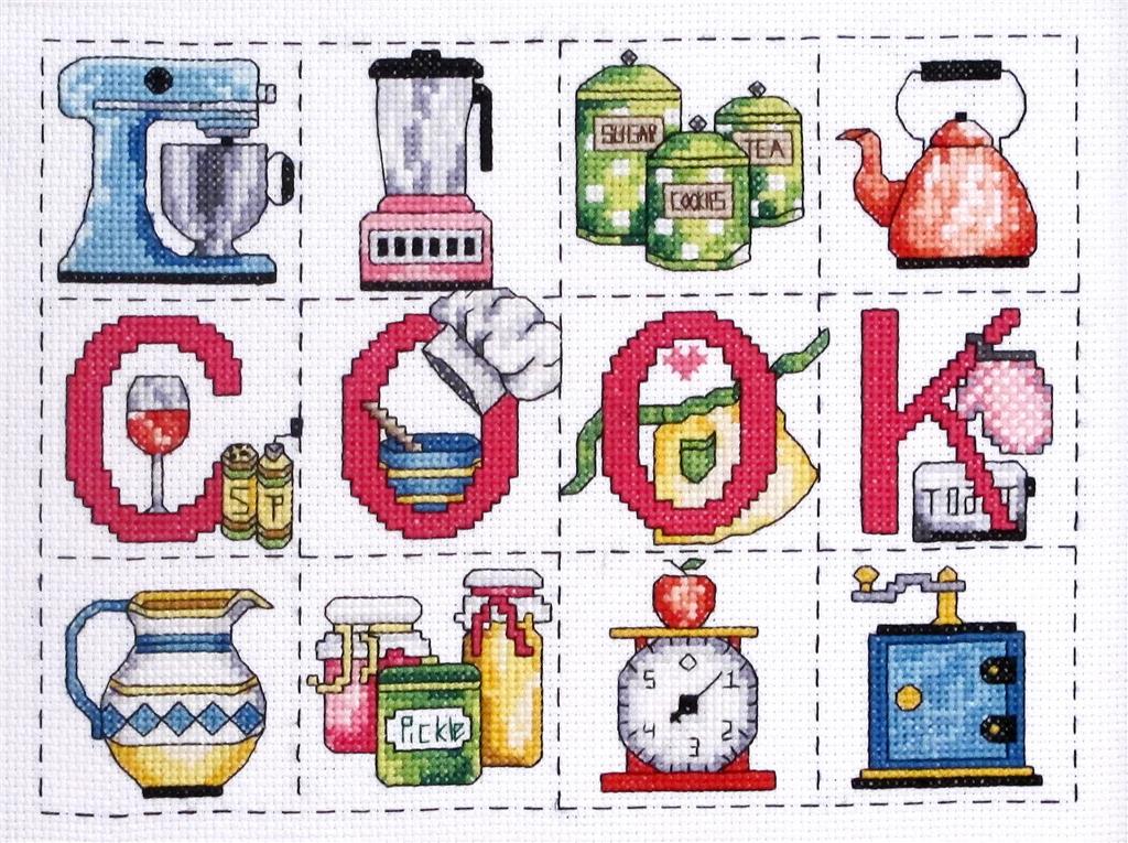 "Cook" | Cross Stitch Kit at Everything Cross Stitch