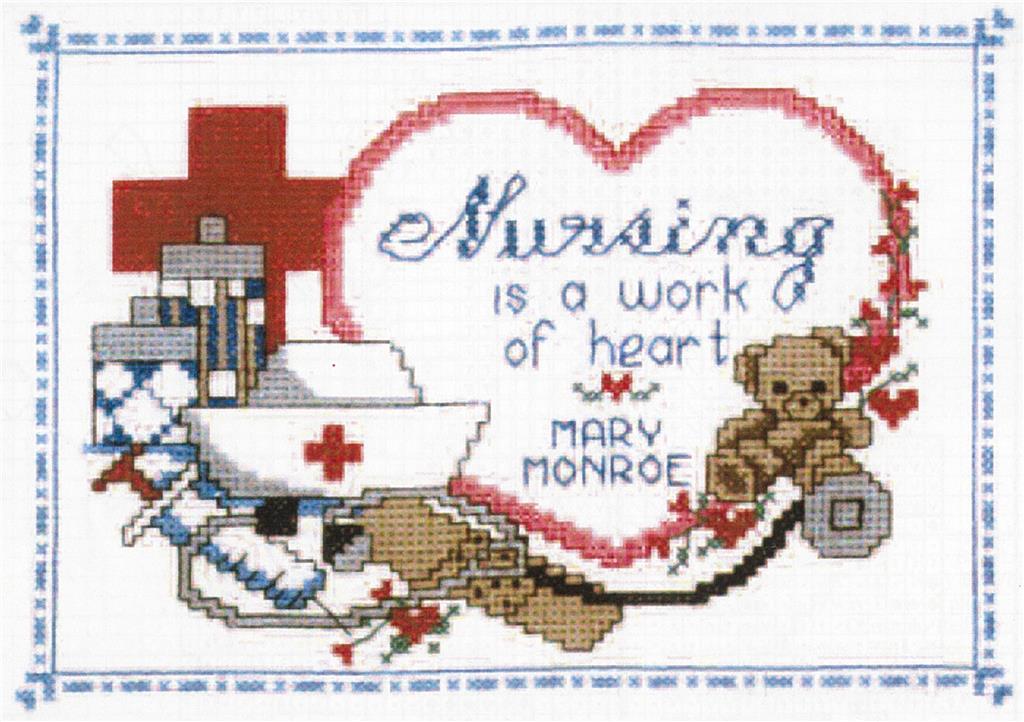 "Nursing" | Cross Stitch Kit