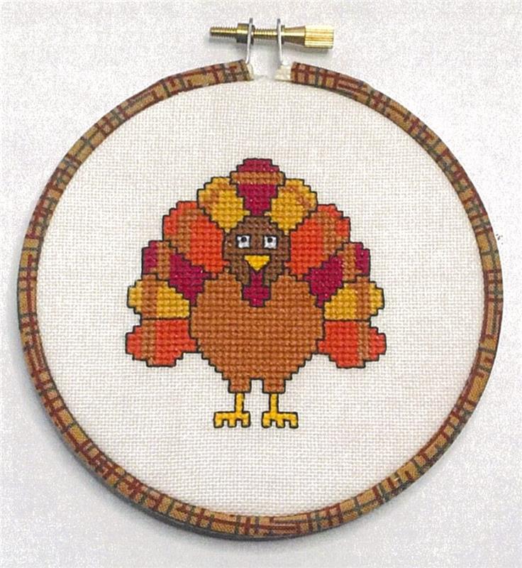 "Magnificent Minis - Turkey" | Cross Stitch Pattern