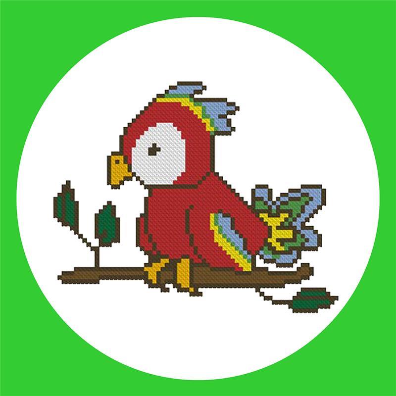"Parrot" | Cross Stitch Pattern