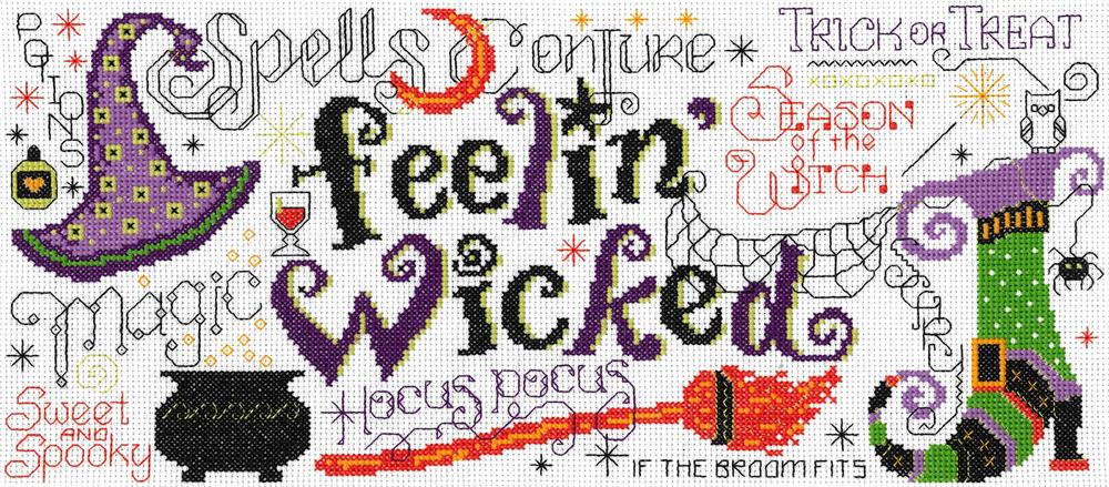 "Feeling Wicked" | Cross Stitch Pattern