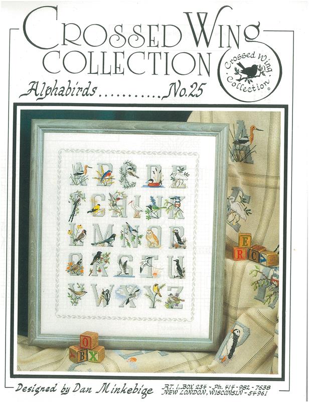 "Alphabirds" by Crossed Wing Collection