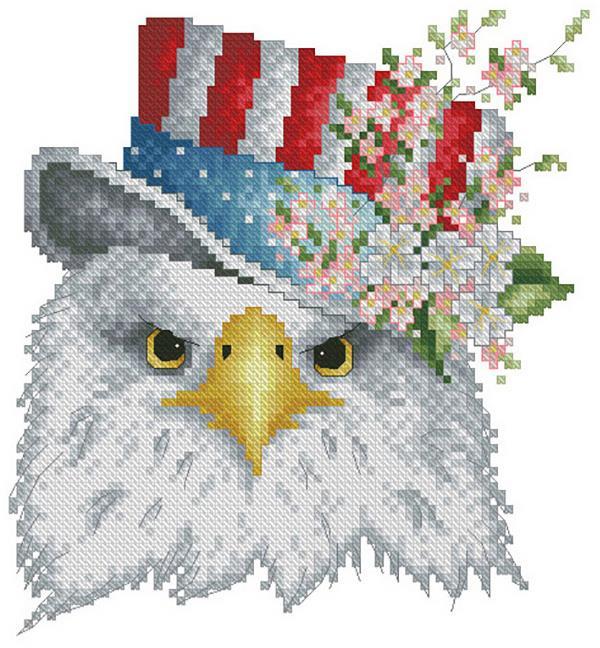 "Uncle Sam" | Cross Stitch Pattern