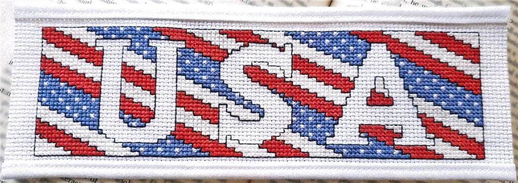 "USA" | Cross Stitch Pattern