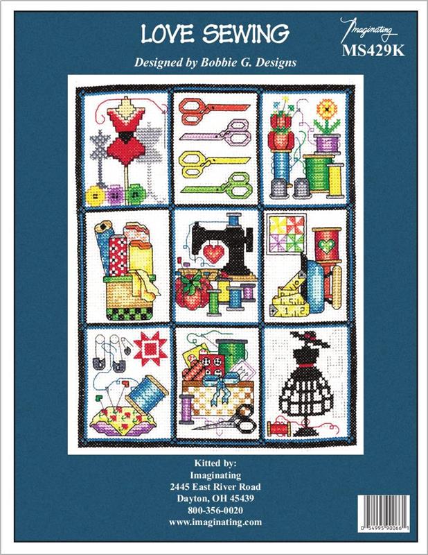 "Love Sewing" | Cross Stitch Kit