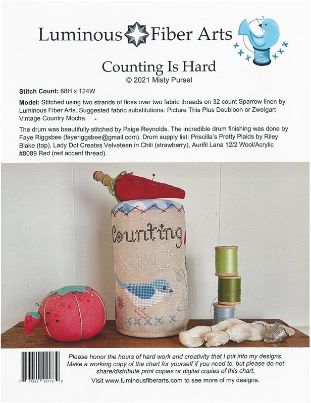"Counting Is Hard" | Cross Stitch Pattern