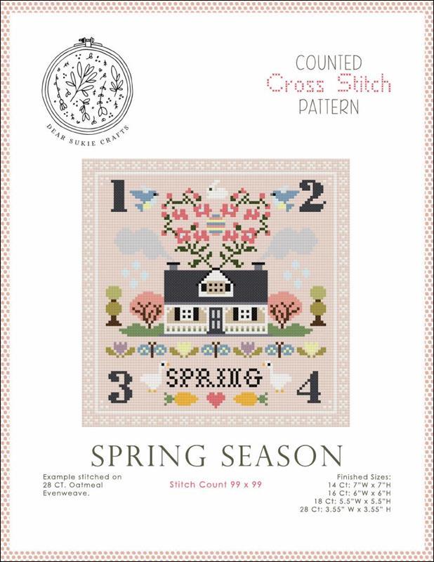 "Spring Season" | Cross Stitch Pattern