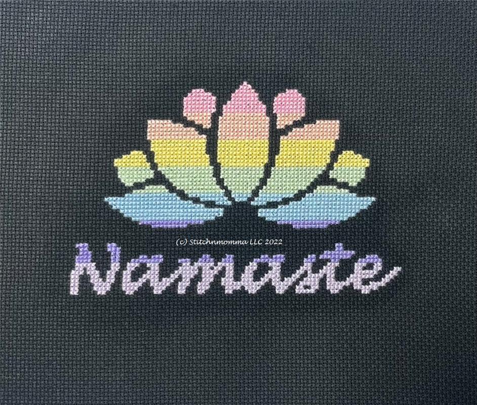 "Namaste" | Cross Stitch Pattern