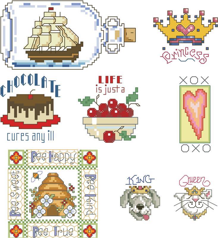 "Cute Minis Collection 2" | Cross Stitch Pattern