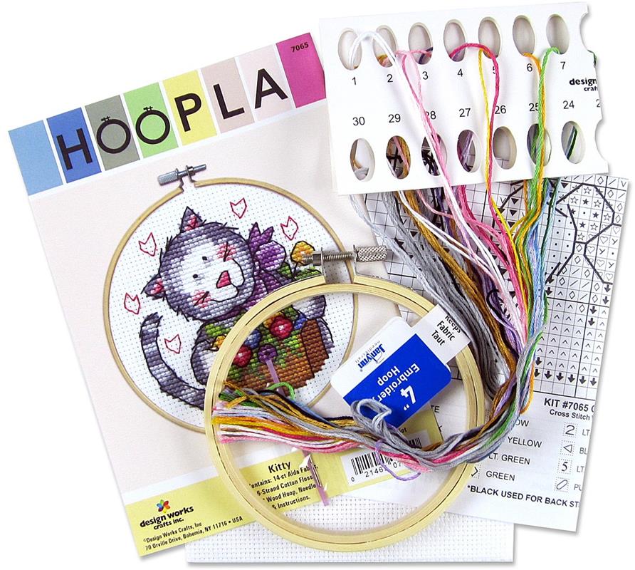 "Cat" | Cross Stitch Kit at Everything Cross Stitch