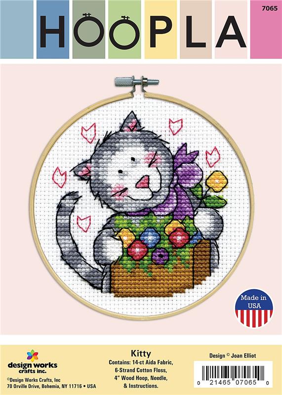 "Cat" | Cross Stitch Kit at Everything Cross Stitch