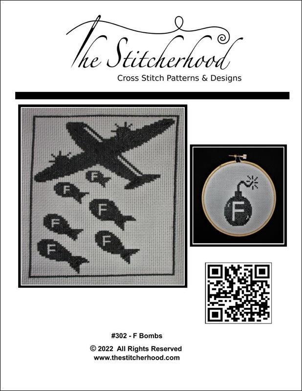 "F Bombs" | Cross Stitch Pattern