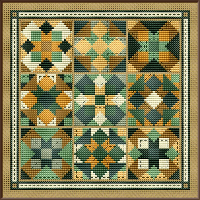 "Nine Patch" | Cross Stitch Pattern