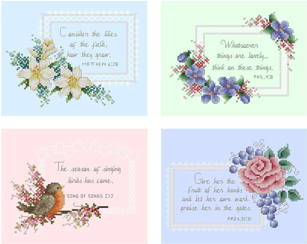 "Inspirational Minis" | Cross Stitch Pattern